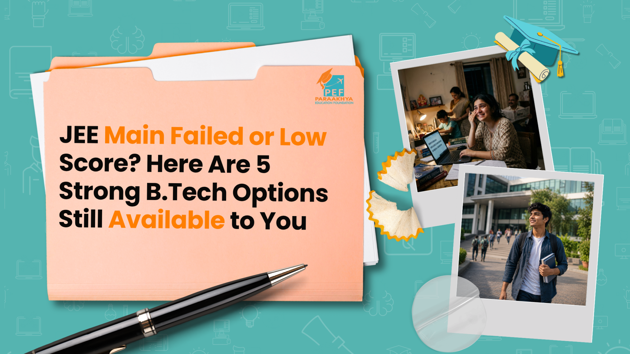 JEE Main Low Score? 5 Strong B.Tech Options Still Open in 2026